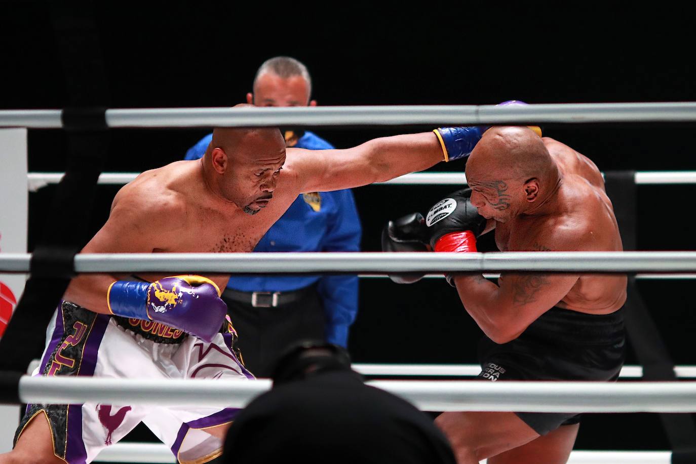 Fotos: Mike Tyson vuelve a boxear con 54 años | Las Provincias