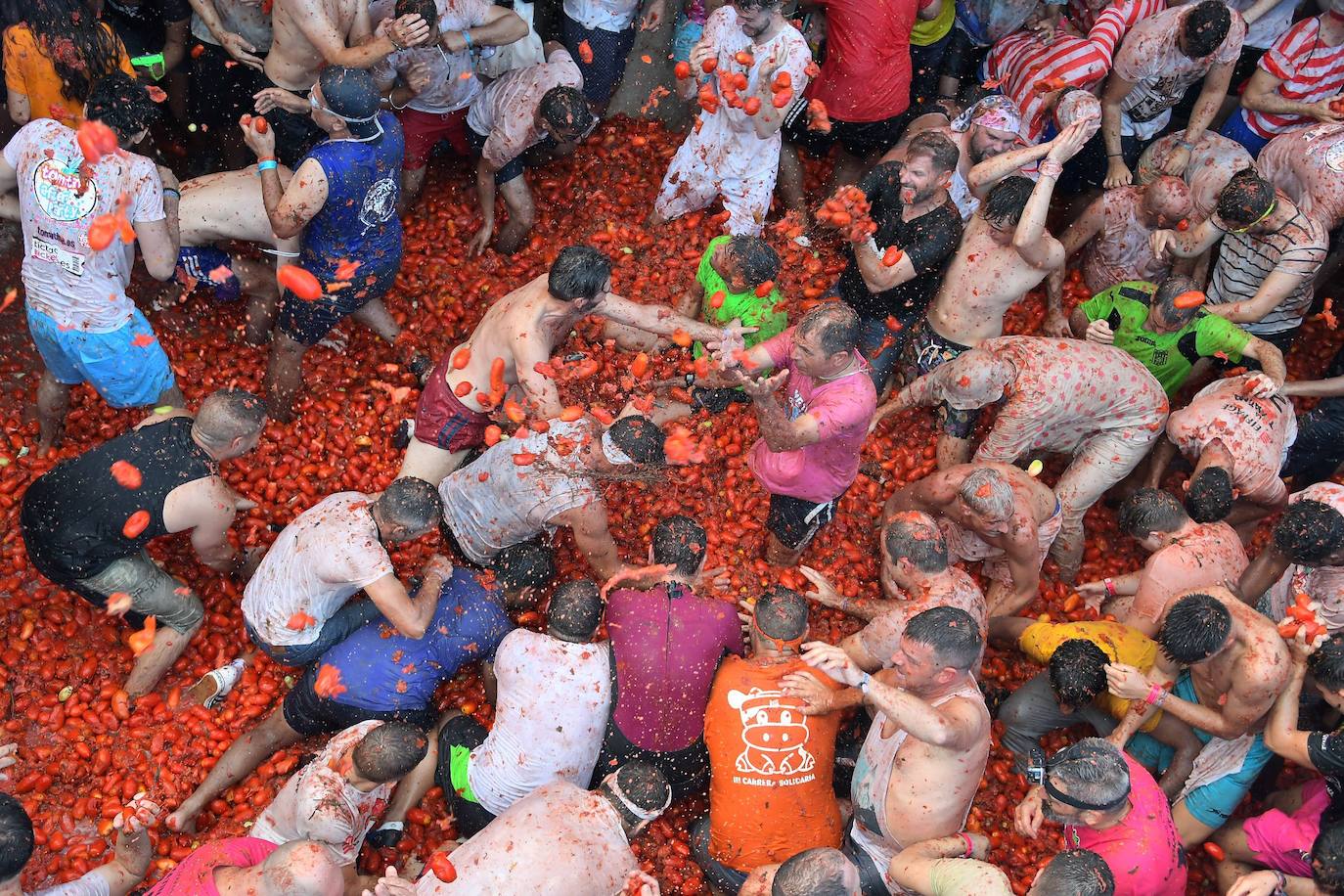 Fotos: Las mejores fotos de la Tomatina 2022 de Buñol | Las Provincias